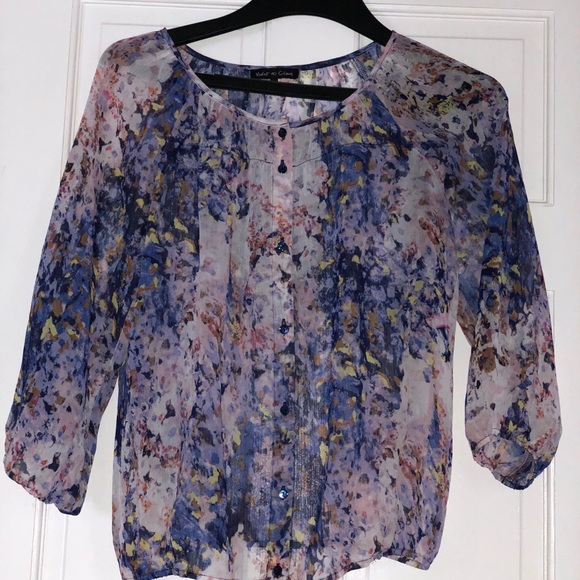 Violet & Claire | Tops | Violet And Claire Floral Top | Poshmark